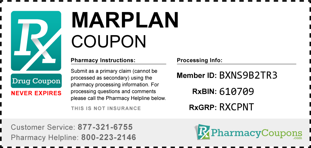 Marplan Coupon - Pharmacy Discounts Up To 80%