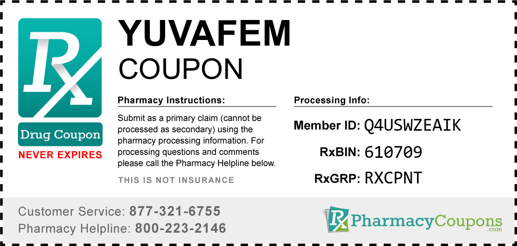 Yuvafem Coupon - Pharmacy Discounts Up To 80%